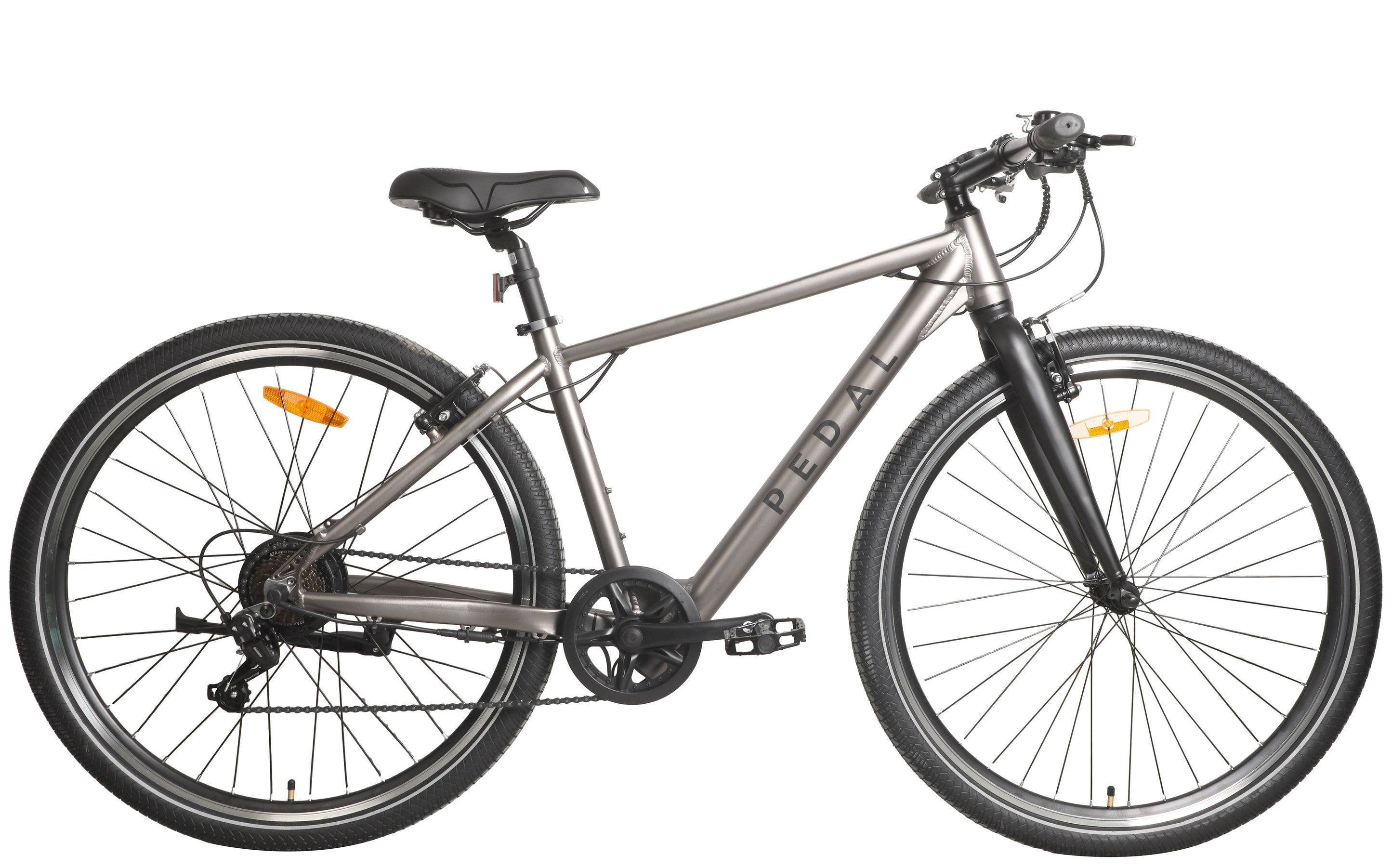 Pedal Clipper 2 Electric Hybrid Bike Grey – Pedal Bikes