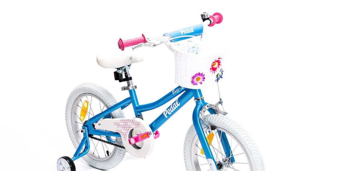 Pedal Buzz Steel Kids Bike Light Blue | Pedal | Pedal Bikes