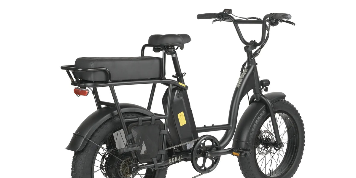 Pedal Brewer Electric Cruiser Bike Black 468Wh – Pedal Bikes