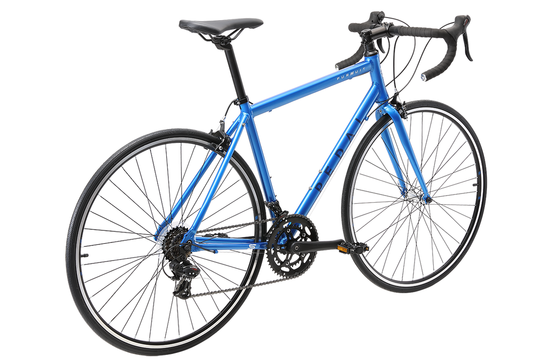 Pedal Pursuit 2 Road Bike Metallic Blue | Pedal | Pedal Bikes