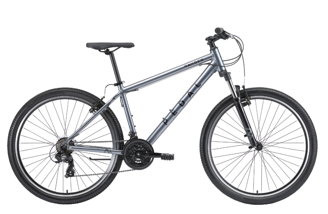 Pedal Ranger 4 Hardtail Mountain Bike Charcoal | Pedal | Pedal Bikes